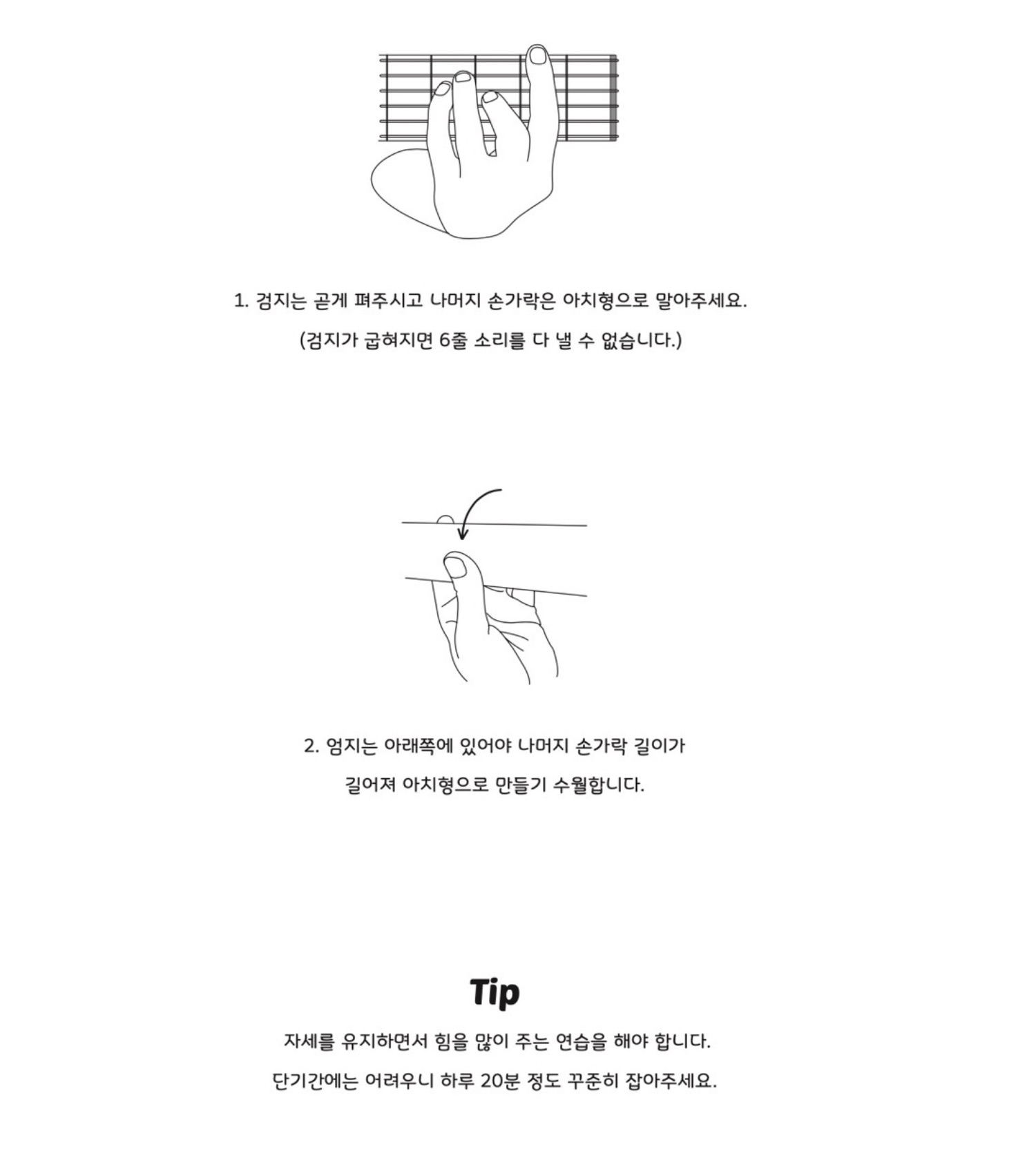 F코드 쉽게 잡는법 : 기타 초보 탈출을 위한 첫걸음 | ASOME GUITAR